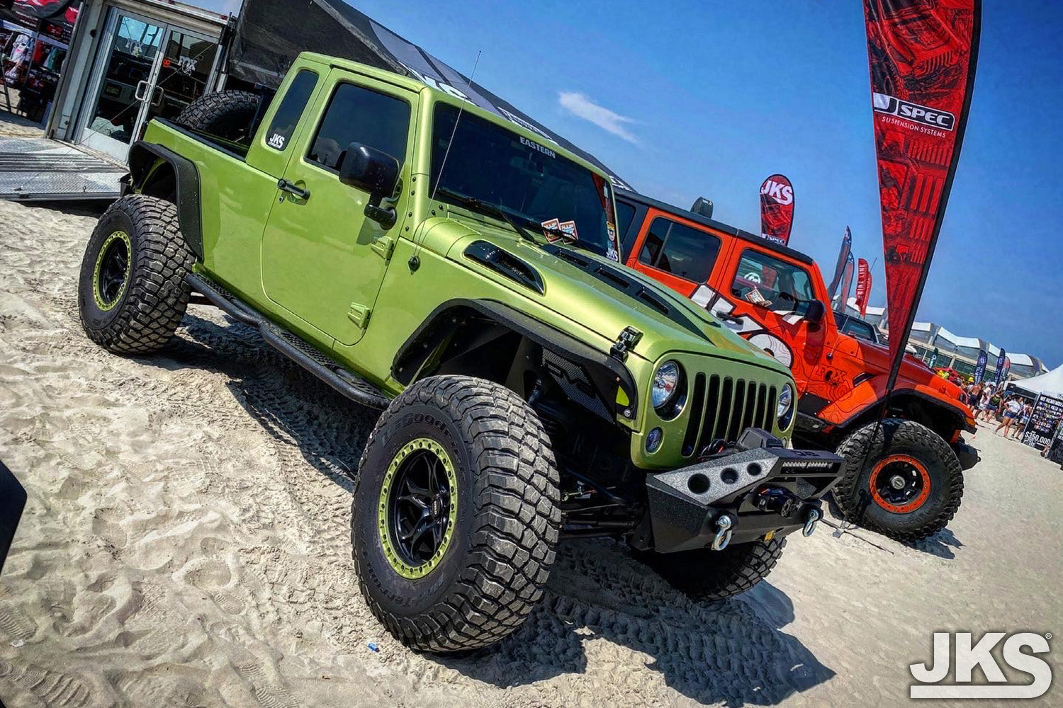 The Mean Green JK8 Machine – JKS Manufacturing